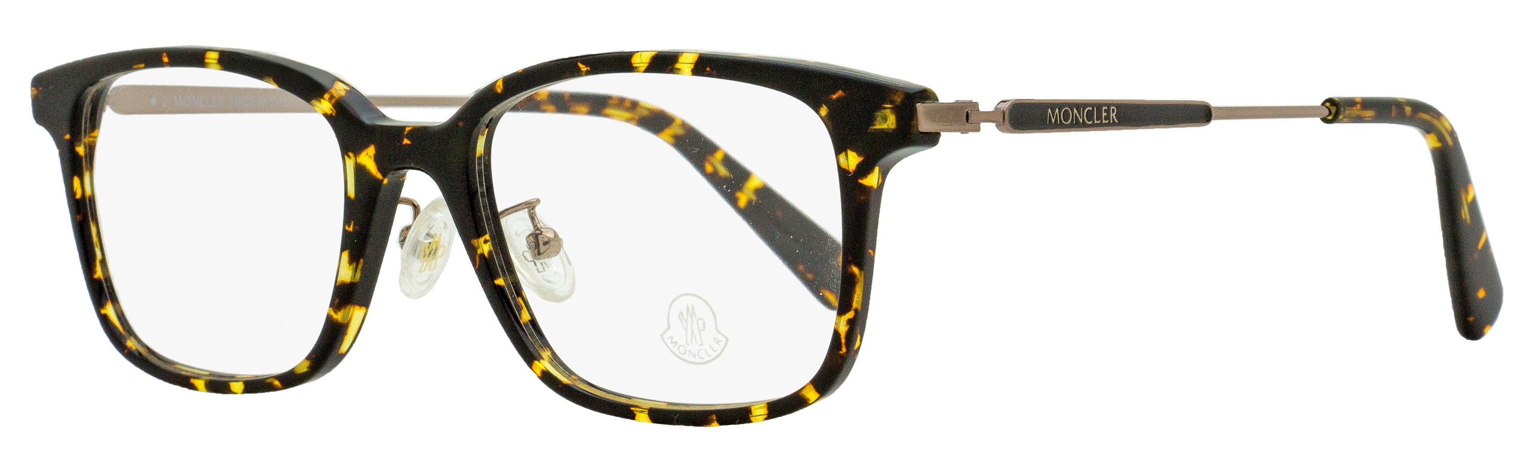 Moncler Alternative Fit Eyeglasses ML5160D 052 Havana 51mm – Stepani Style
