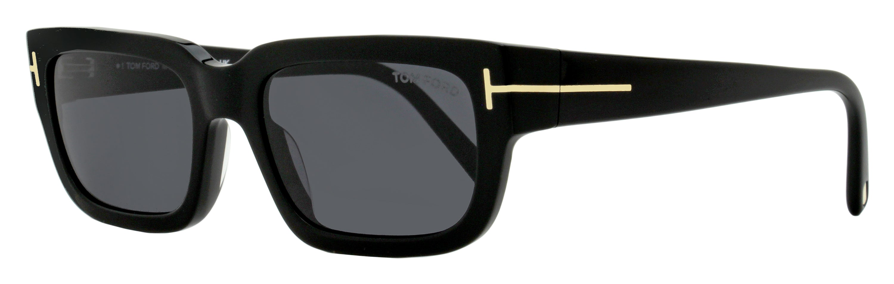 Tom Ford Ezra Sunglasses TF1075 01A Black 54mm FT1075 – Stepani Style