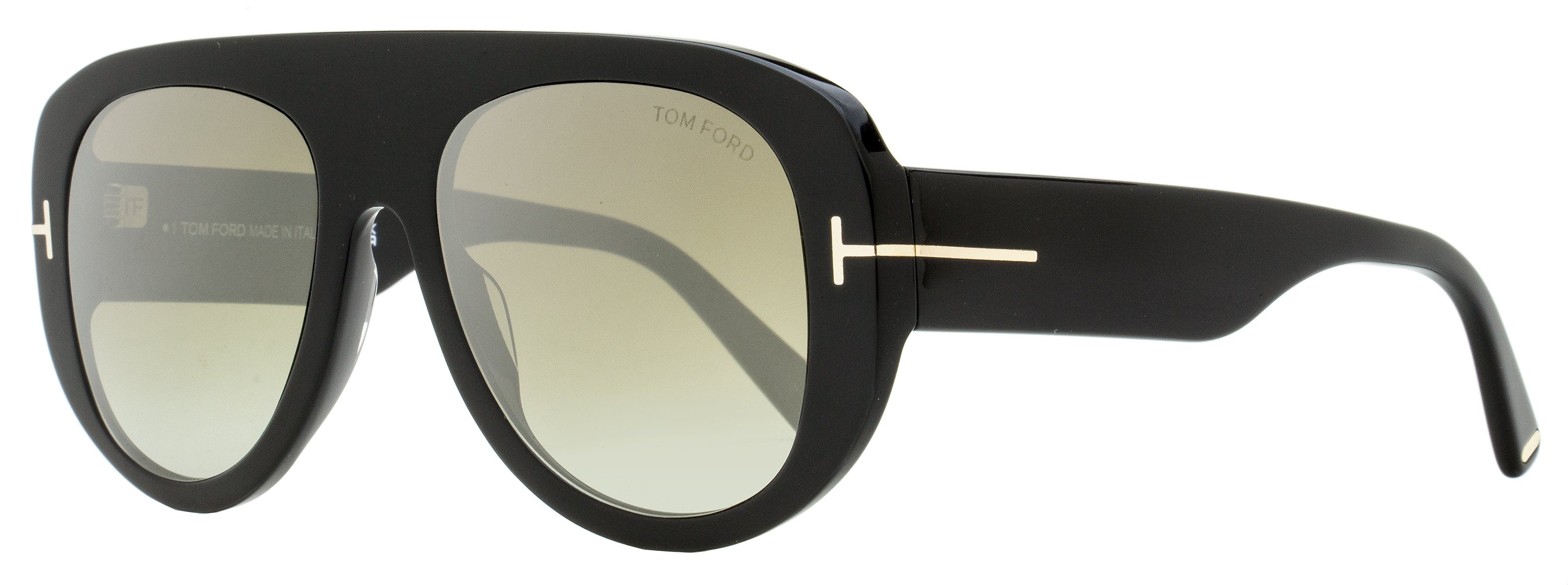 Tom Ford Cecil Sunglasses TF1078 01G Black 55mm FT1078 – Stepani Style