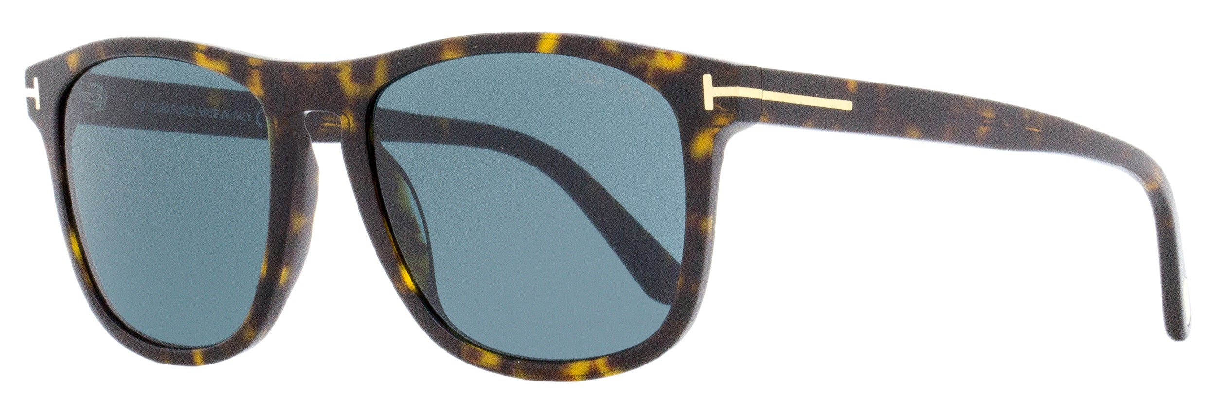 Tom Ford Rectangular Sunglasses TF930 Gerard-02 52V Dark Havana 56mm F ...